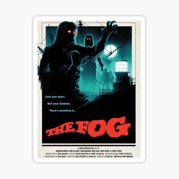 "THE FOG" Sticker for Sale by simoberthiaume | Redbubble