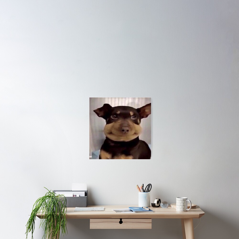 "Figglebottom the Dog" Poster for Sale by iavntheterrible | Redbubble