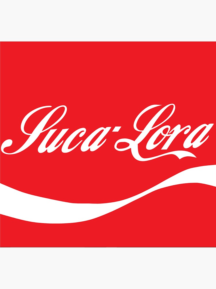 "Suca - Lora" Sticker by SammyWild95 | Redbubble