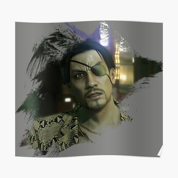 "Goro Majima - Yakuza" Poster for Sale by VelvetZone | Redbubble