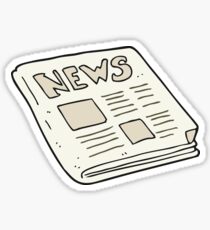 Newspaper Stickers | Redbubble