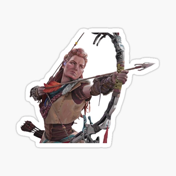"Aloy" Sticker for Sale by kaylajsdesigns | Redbubble