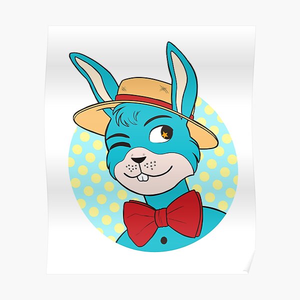 "bon (the walten files)" Poster for Sale by kajemac | Redbubble