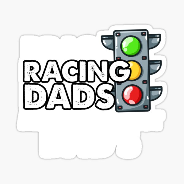 "Drag Racing Funny Dads Make The Best Dads Vintage" Sticker for Sale by ...
