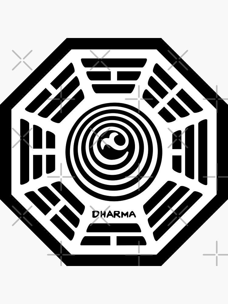 "Lost - Dharma Initiative - The Orchid" Sticker by john-ki | Redbubble