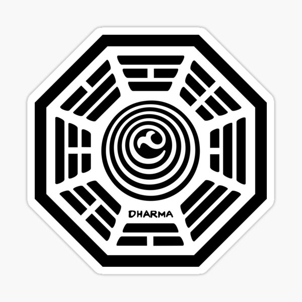 "Lost - Dharma Initiative - The Orchid" Sticker by john-ki | Redbubble
