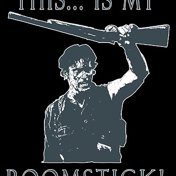"Boomstick! Sticker" Sticker for Sale by chisonba | Redbubble