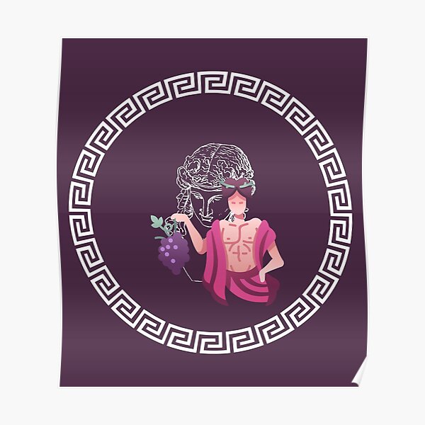 "Dionysus" Poster for Sale by OneMoreArt | Redbubble
