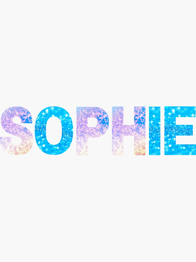 "Sophie" Sticker for Sale by Willowandme | Redbubble
