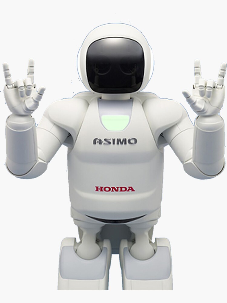 "Asimo" Sticker for Sale by hondaglobal | Redbubble