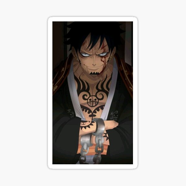 "One piece (law)" Sticker for Sale by Shopexo | Redbubble
