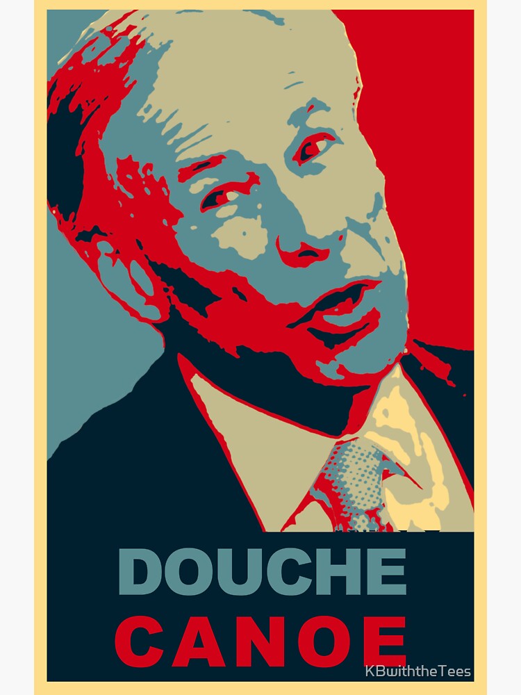 "Greg Abbott: DOUCHE CANOE (Hope Colors)" Sticker for Sale by ...