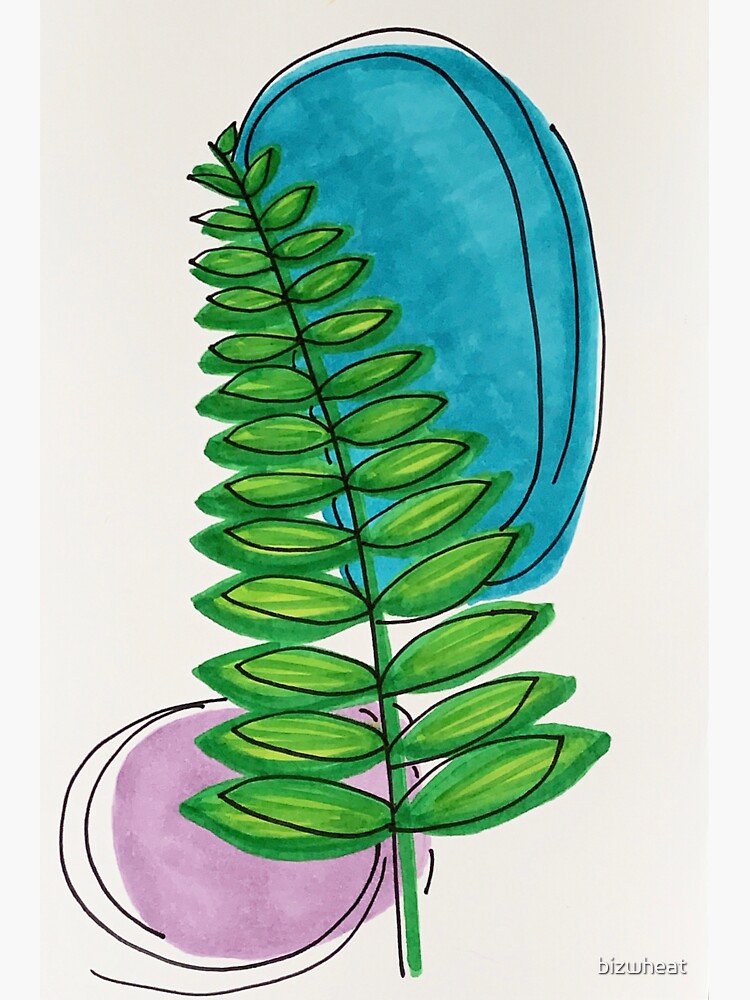 "Big Leaf" Sticker by bizwheat | Redbubble