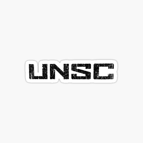 "UNSC (Variant)" Sticker for Sale by huckblade | Redbubble