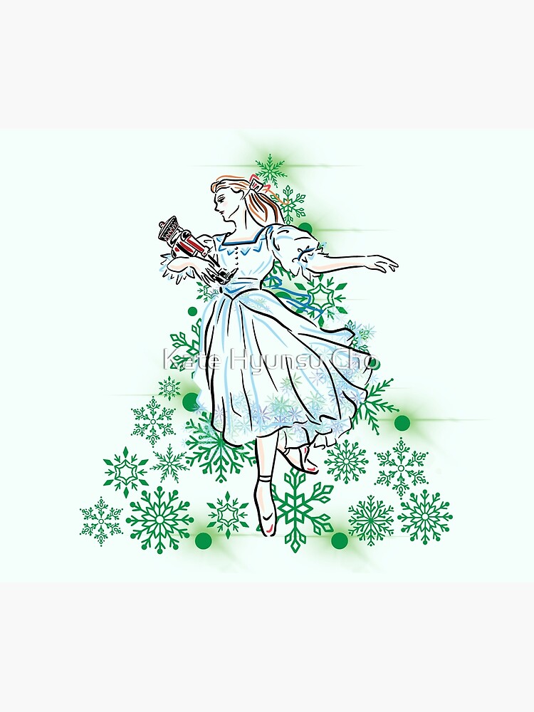 "The Nutcracker Ballet and Clara Christmas Tree Holiday Dance " Poster ...