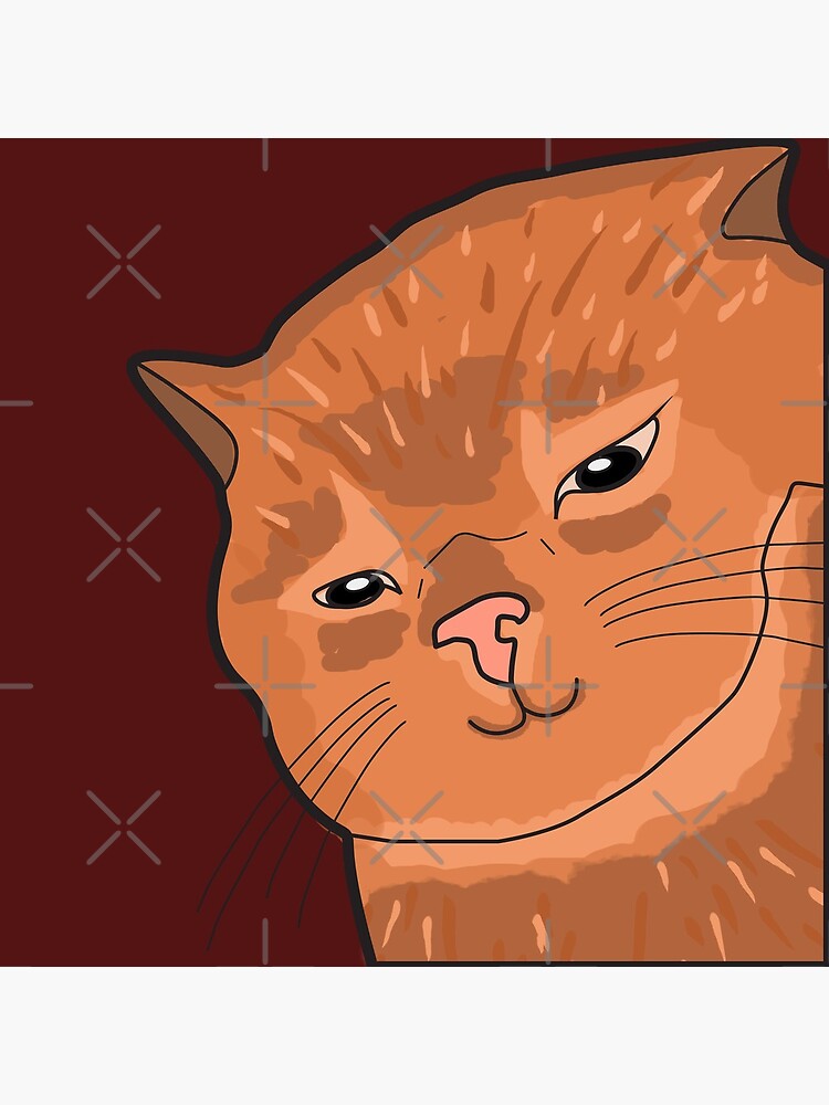 Póster «Lindo dibujo de gato meme (todo salió según lo planeado para ...