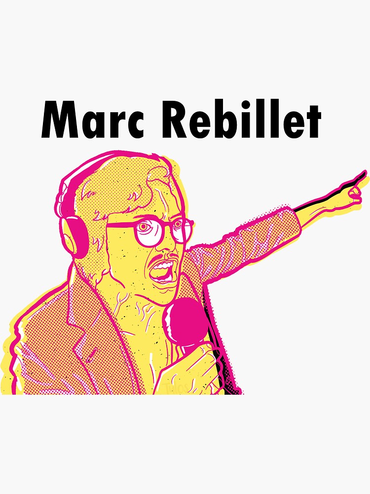 "Wallpaper marc rebillet American electronic musician " Sticker for ...