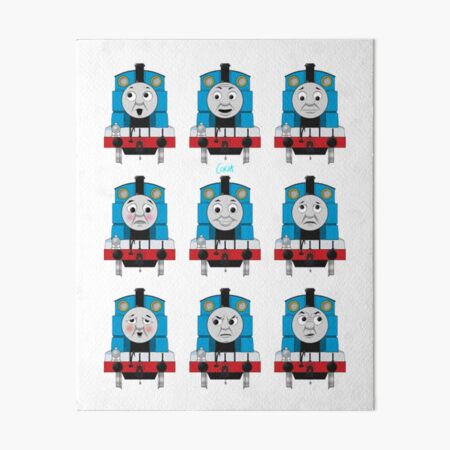 "Thomas And Friends" Art Board Print for Sale by XephArtcute | Redbubble
