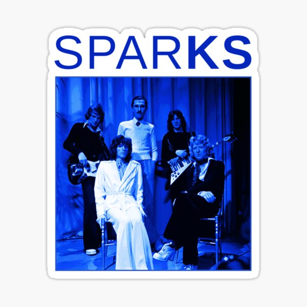 "sparks-blue Classic " Sticker by DCScoundrels | Redbubble