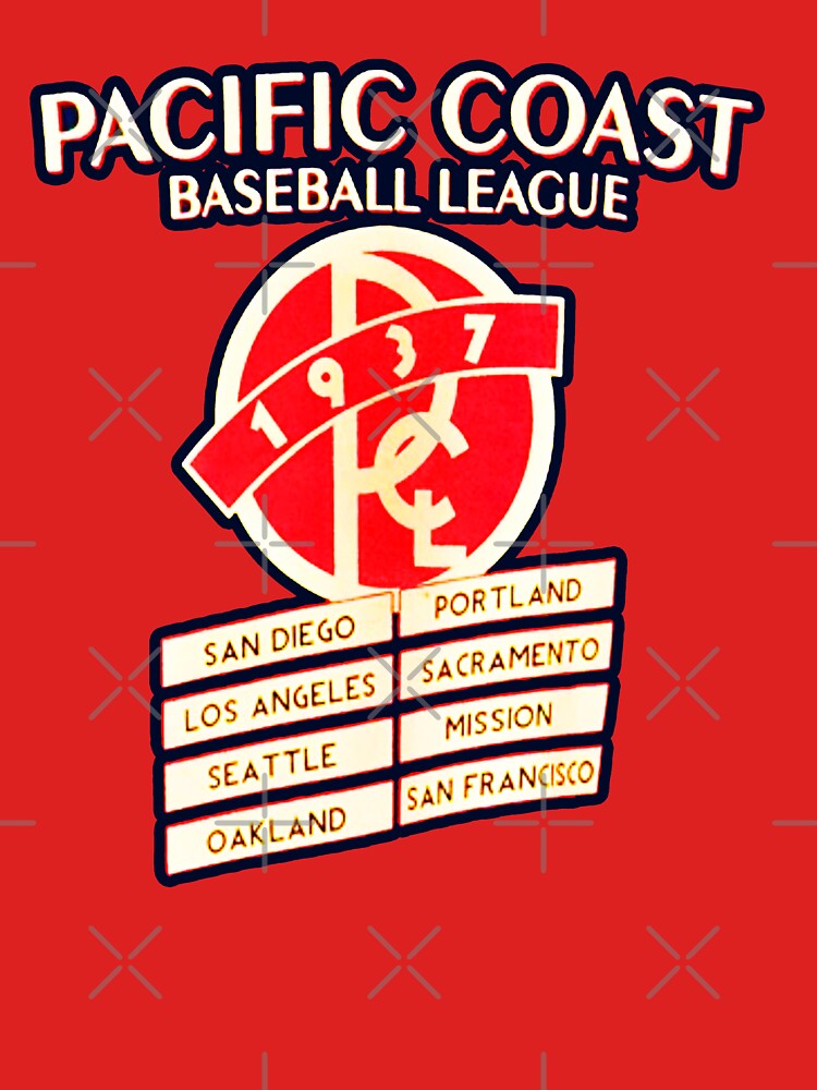 "PACIFC COAST LEAGUE BASEBALL " Essential T-Shirt for Sale by CityWitty ...