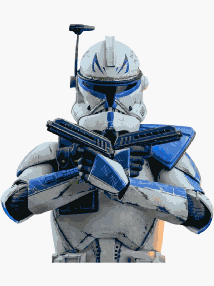 "Captain Of The 501st" Sticker for Sale by thesyfyshop | Redbubble