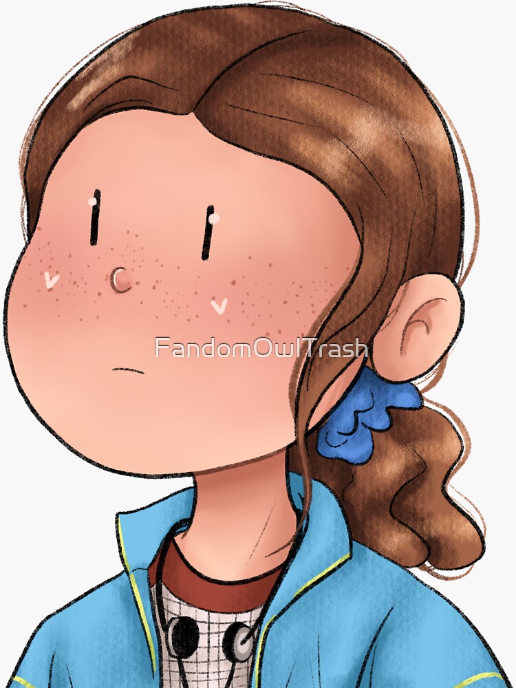 "ST4 Max Chibi" Sticker for Sale by FandomOwlTrash | Redbubble