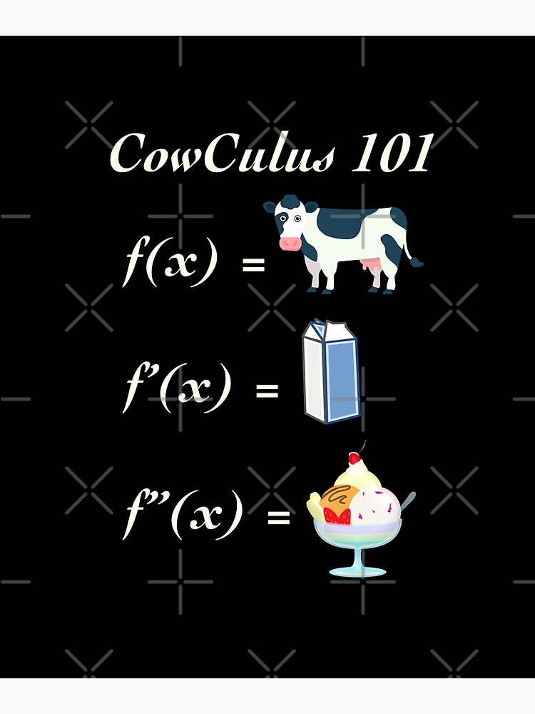 "Cowculus " Poster for Sale by TheUnknown93 | Redbubble