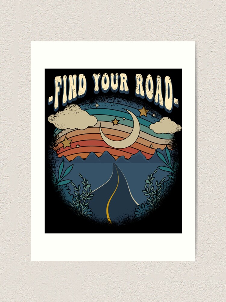 "Find Your Road T-ShirtFind Your Road Van life Nomad Road Trip Travel ...