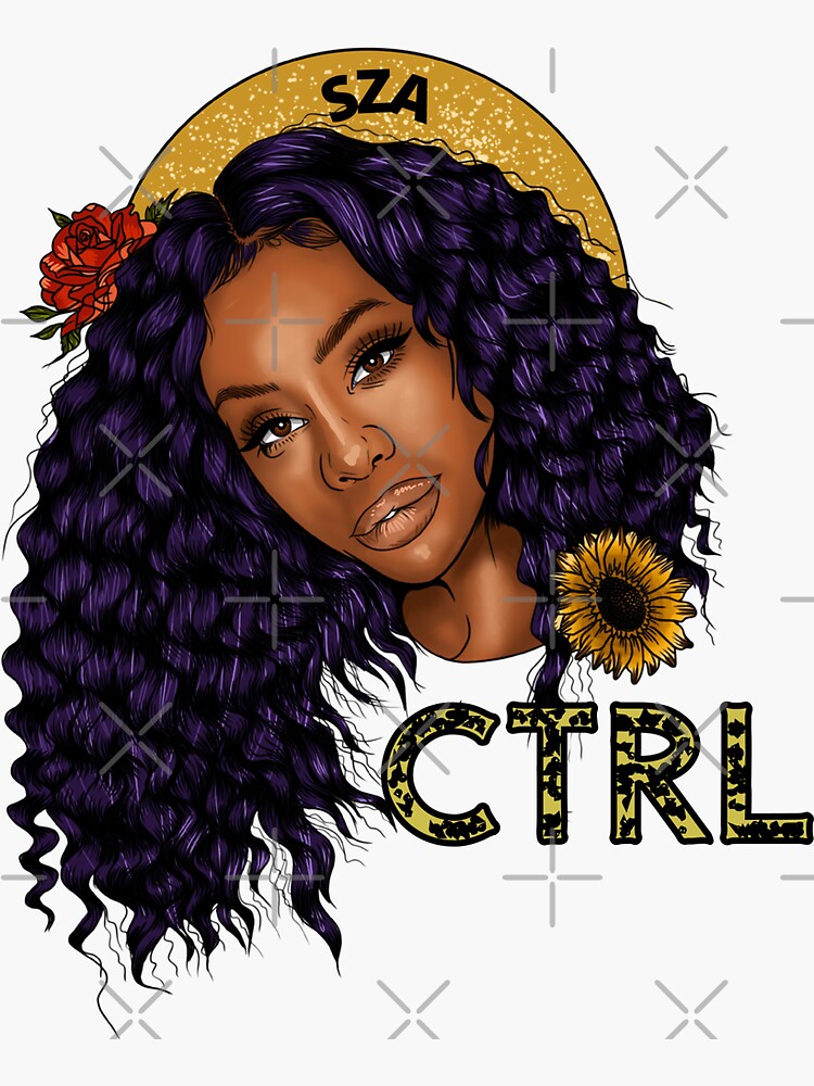 "SZA CTRL 2022 Gifts" Sticker for Sale by scadadesign | Redbubble