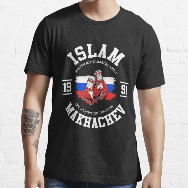T-shirt « Combattant de l'UFC Islam Makhachev », par SaulPrice | Redbubble
