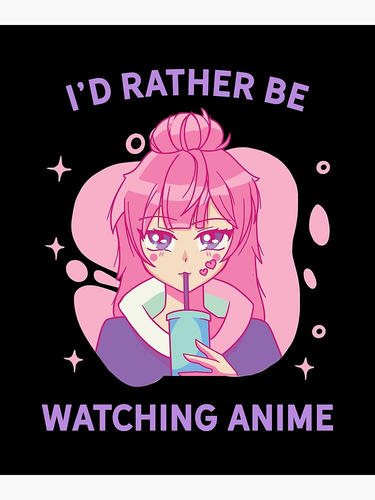 "Anime Merch / Japanese Culture, Manga Art Cute Anime Girl design" Art ...