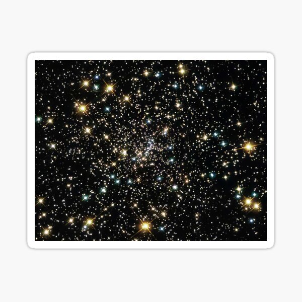 "Galaxy Deep Field Hubble Space Telescope Astronomy" Sticker for Sale ...