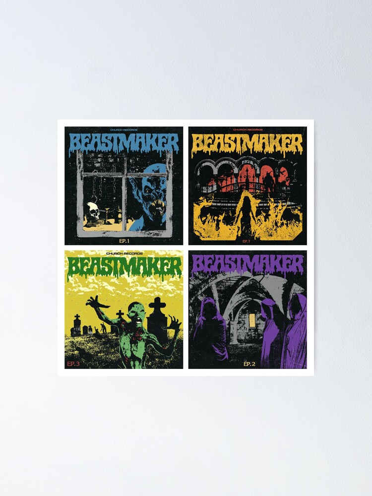 "Logo Band - Beastmaker " Poster by zackreasa | Redbubble
