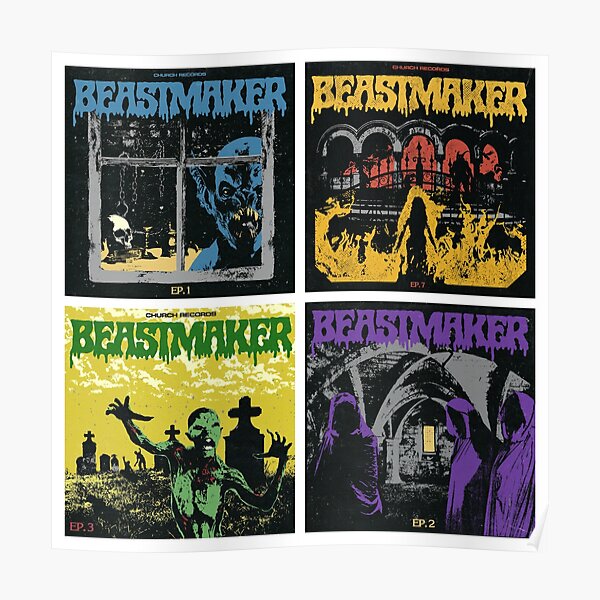 "Logo Band - Beastmaker " Poster by zackreasa | Redbubble