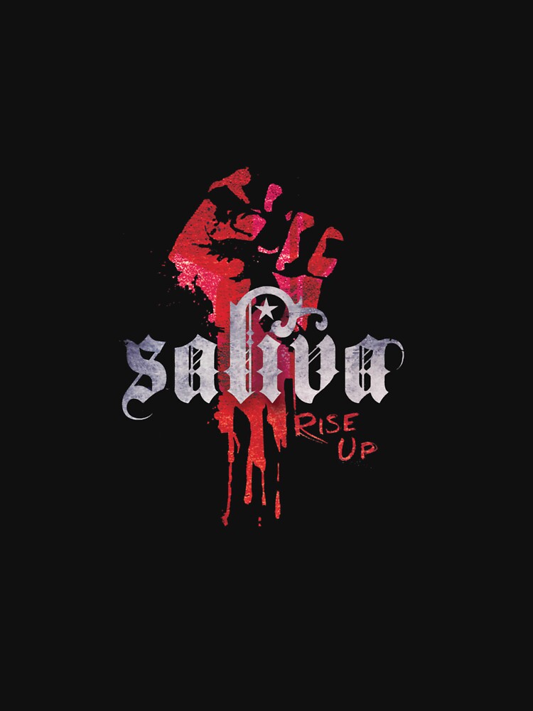 "saliva rise up" T-shirt for Sale by breanneridgew | Redbubble | saliva ...