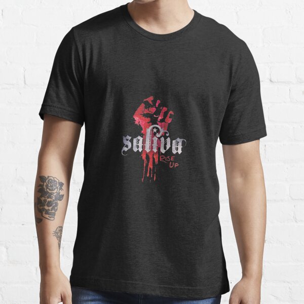 "saliva rise up" T-shirt for Sale by breanneridgew | Redbubble | saliva ...