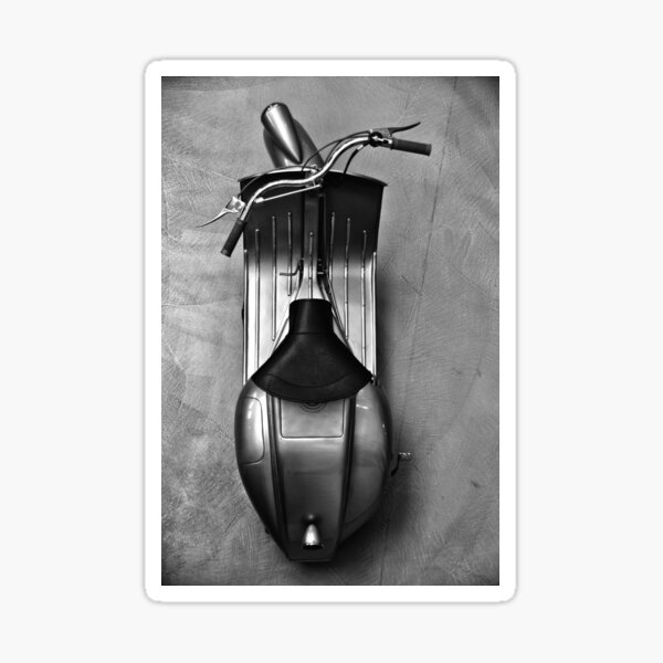"Classic Vespa Scooter" Sticker for Sale by redstar5 | Redbubble