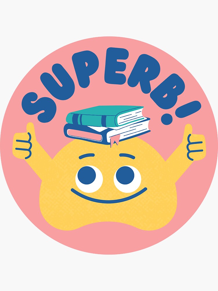 "superb" Sticker for Sale by DaimondDesigns | Redbubble