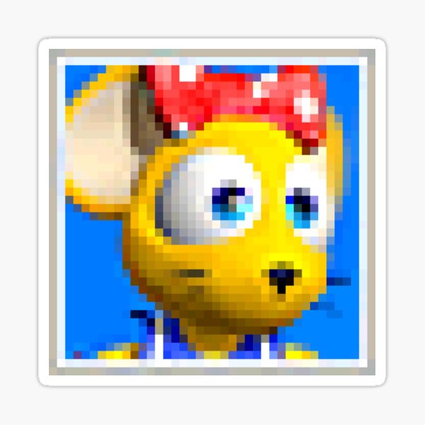 "Pipsy Portrait Sprite" Sticker for Sale by SpriteGuy95 | Redbubble