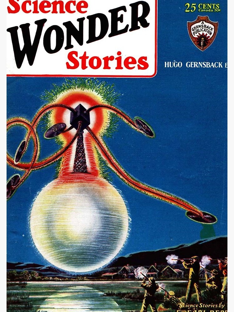 "1930's Alien Invasion Sci FI Comic Book Cover Front Page" Spiral ...