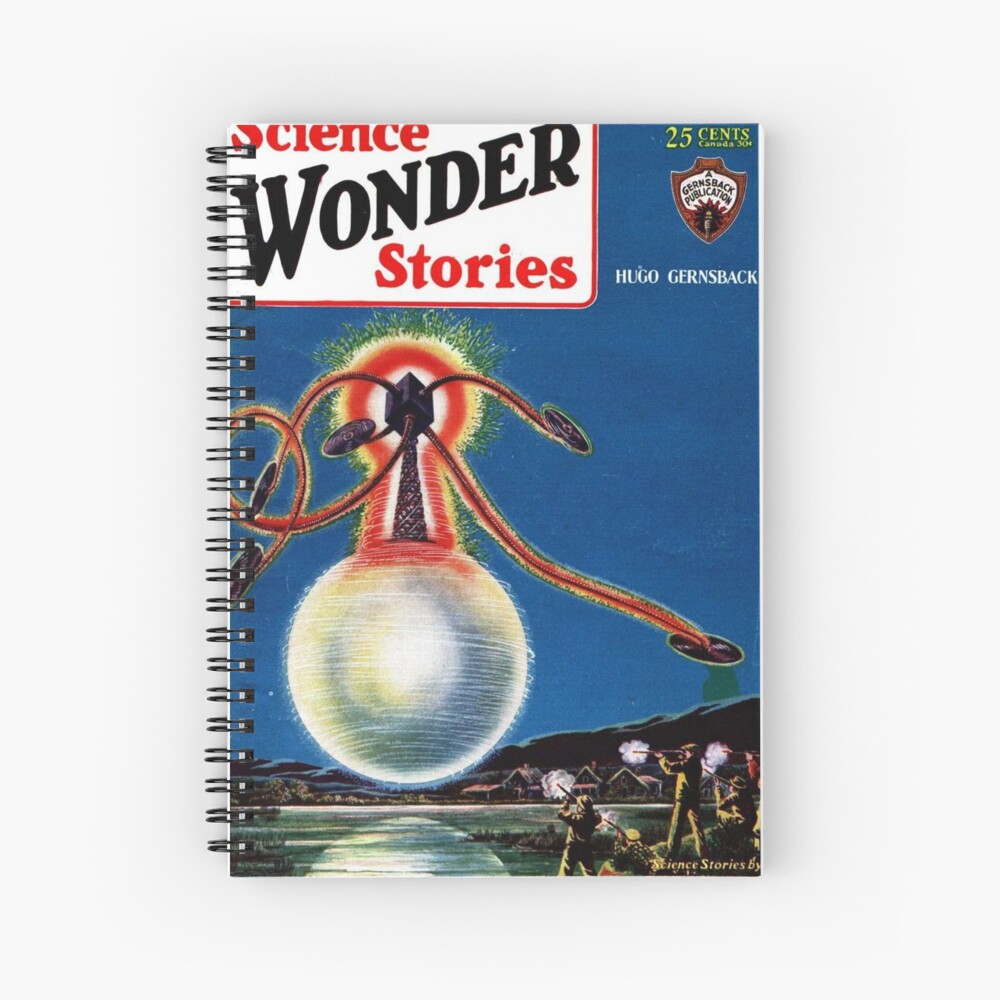 "1930's Alien Invasion Sci FI Comic Book Cover Front Page" Spiral ...