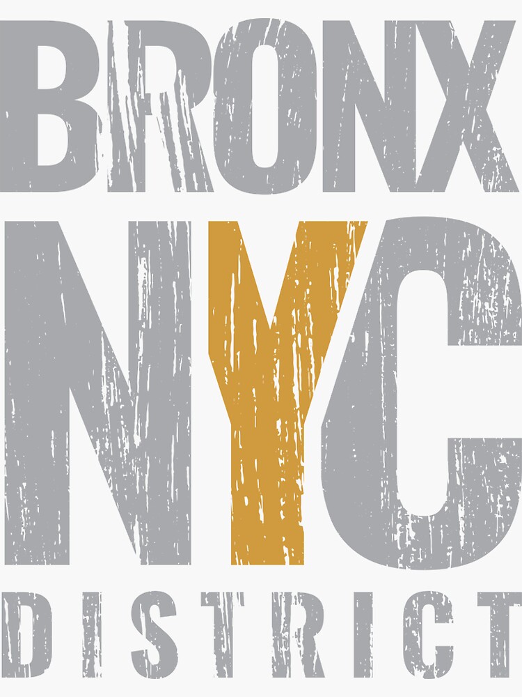 "Bronx - New York City America best places" Sticker for Sale by ...
