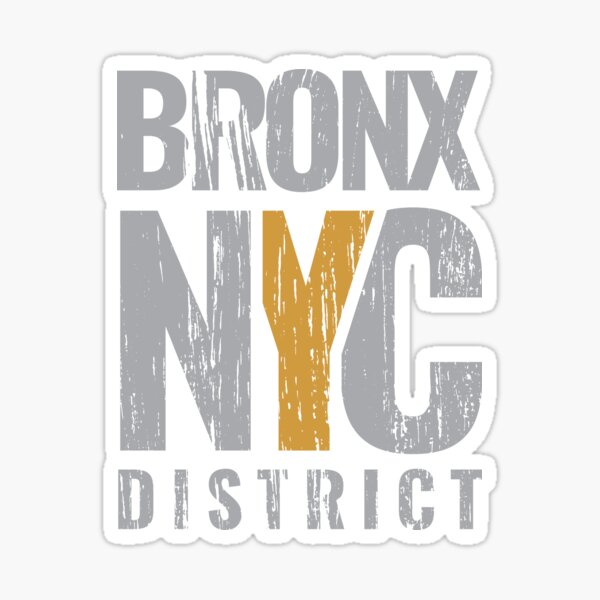 "Bronx - New York City America best places" Sticker for Sale by ...