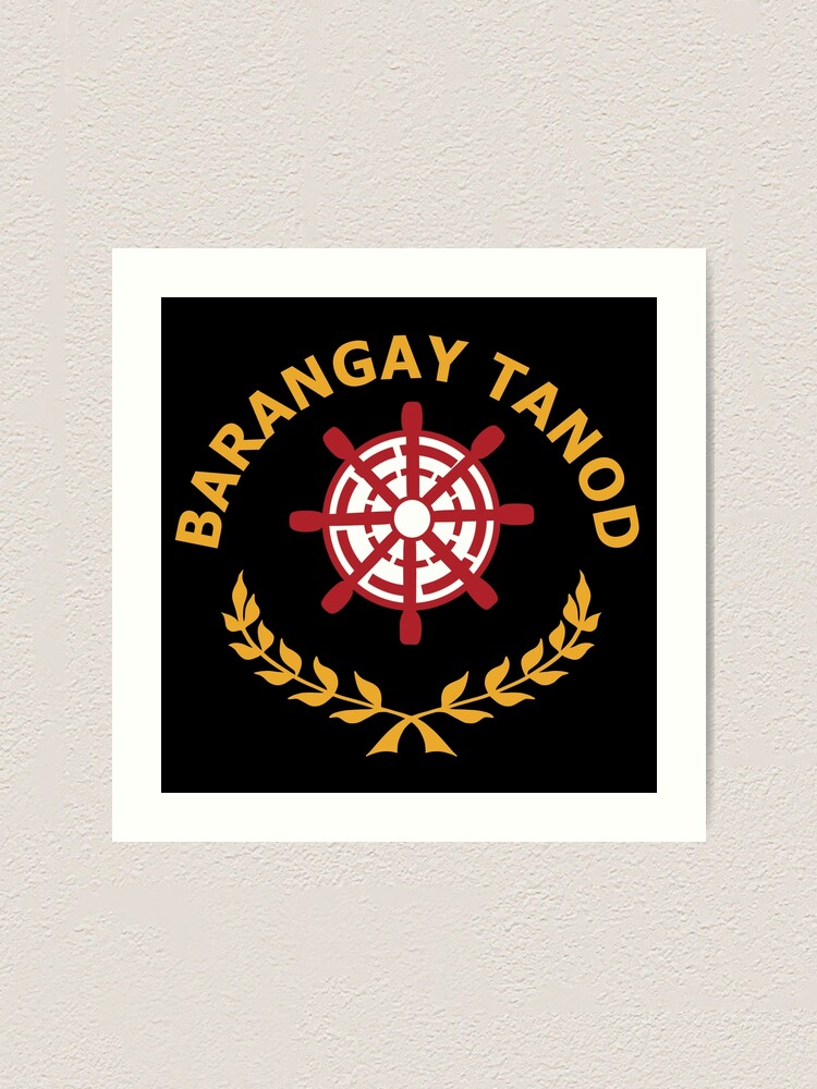 "BARANGAY TANOD WITH WREATH FILIPINO PINOY POLICE CAP HAT" Art Print ...