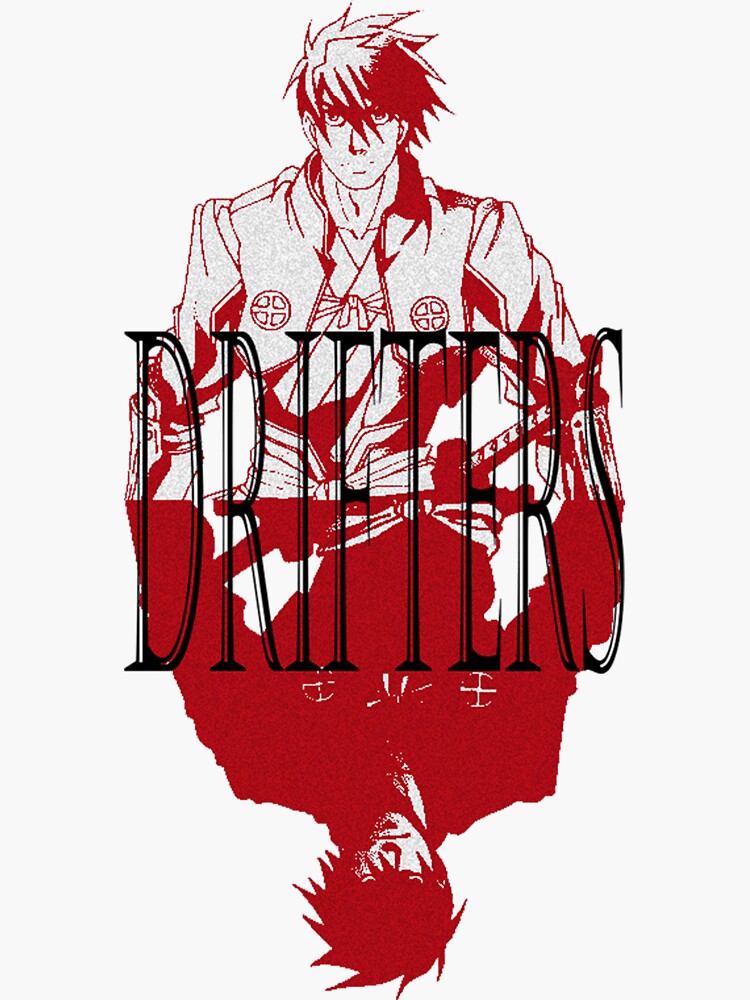 "Drifters" Sticker for Sale by PIPU | Redbubble