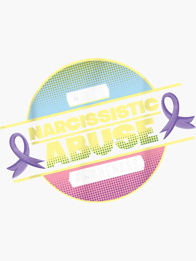 "World Narcissistic Abuse Awareness Support Survivor" Sticker for Sale ...