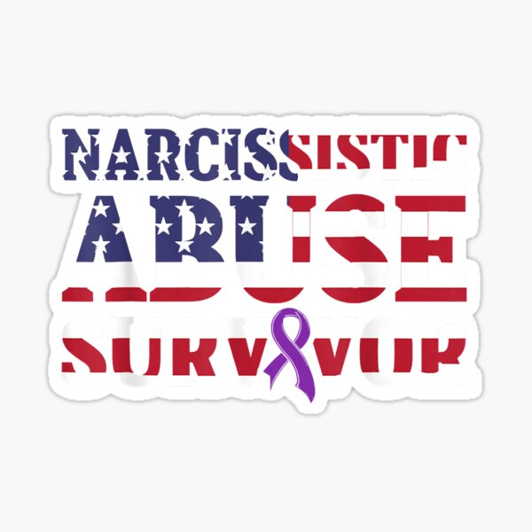 "World Narcissistic Abuse Awareness Surviving Survivor" Sticker for ...