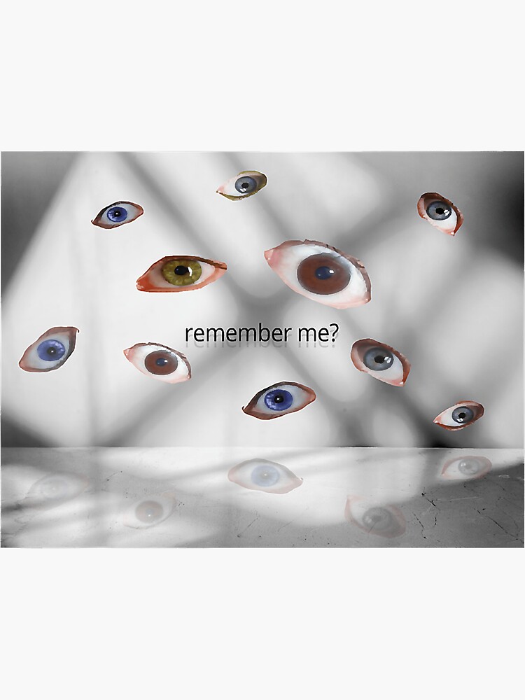 "Weirdcore Aesthetic Human Eyes Oddcore Strangecore Dreamcore" Sticker ...