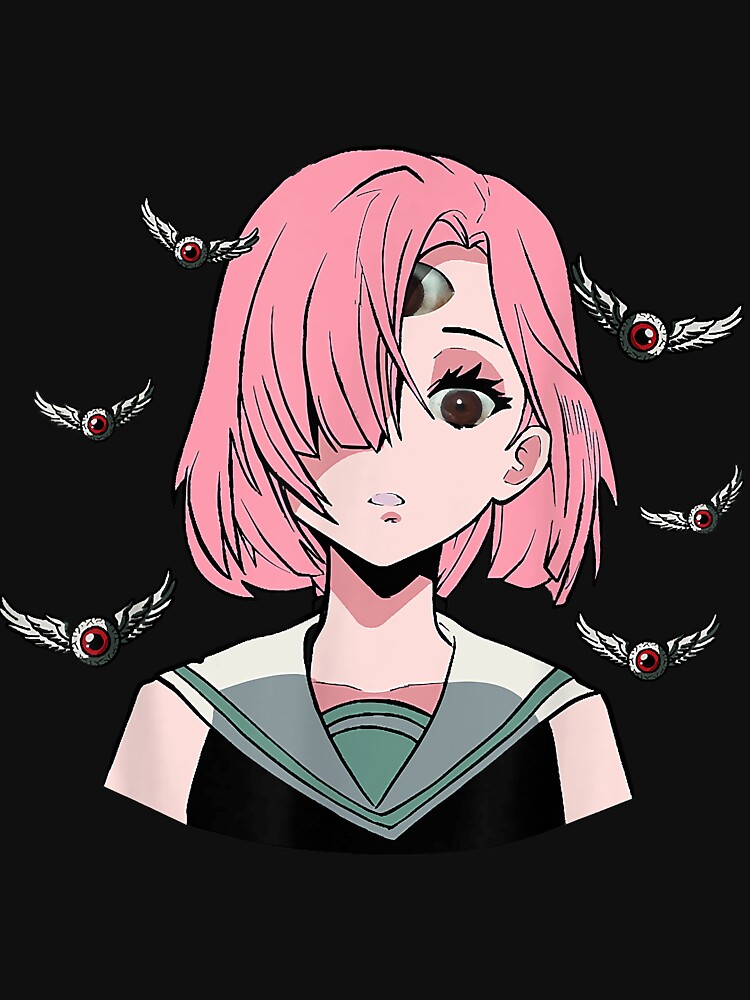 "Weirdcore Aesthetic Human Third Eye Anime Girl Strangecore" Essential ...