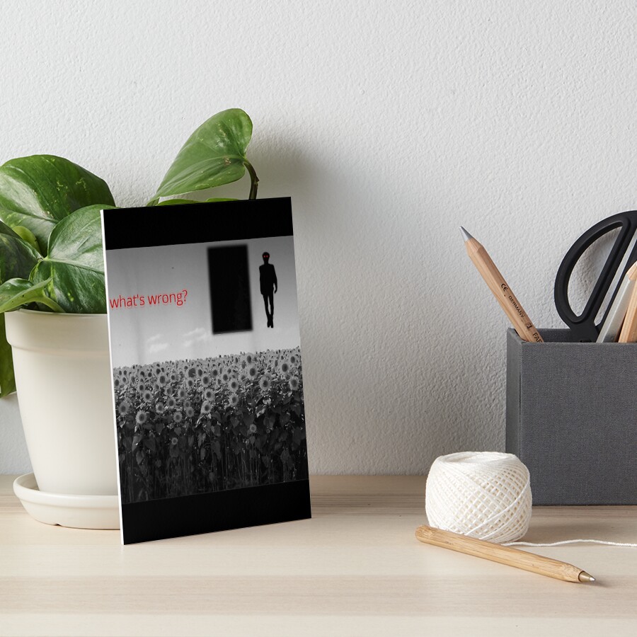 "Weirdcore Aesthetic Strangecore Creepy Shadow Dreamcore" Art Board ...